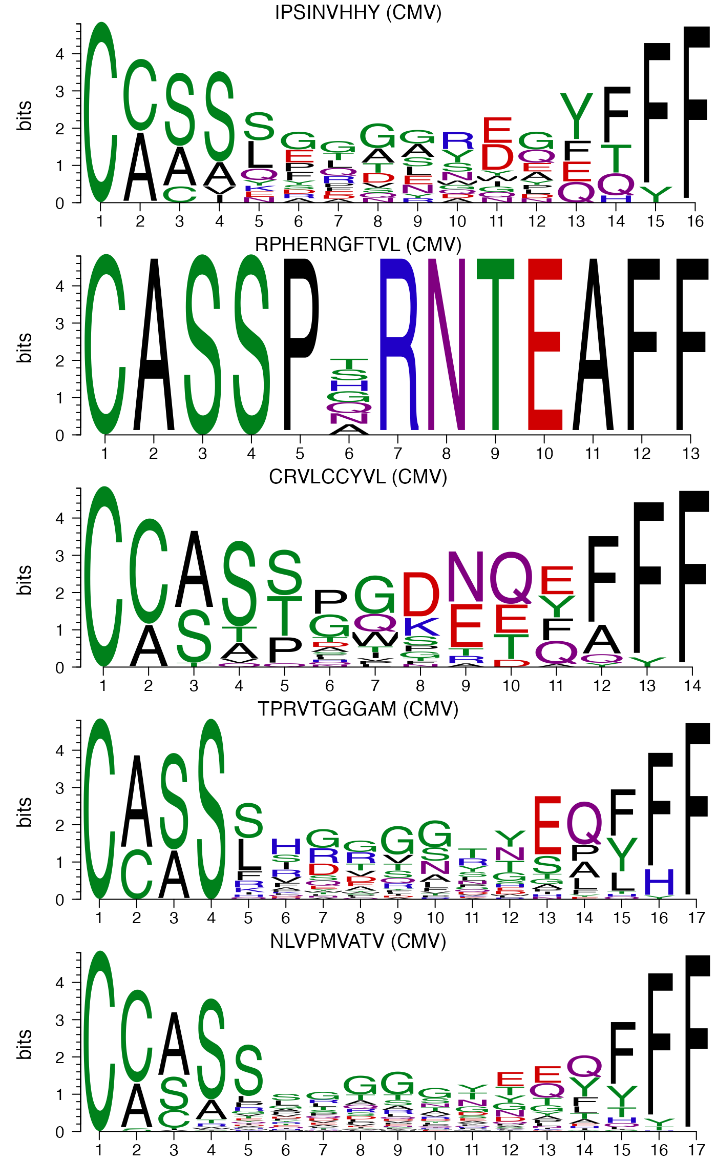 TCR Motif Analysis and Visualization • vdjmatchR
